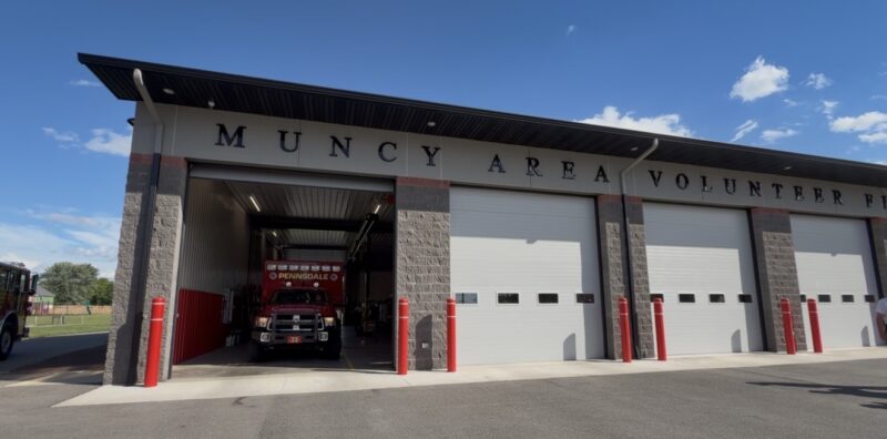 Fellow firefighters take in Muncy Area crew while firehall is ...